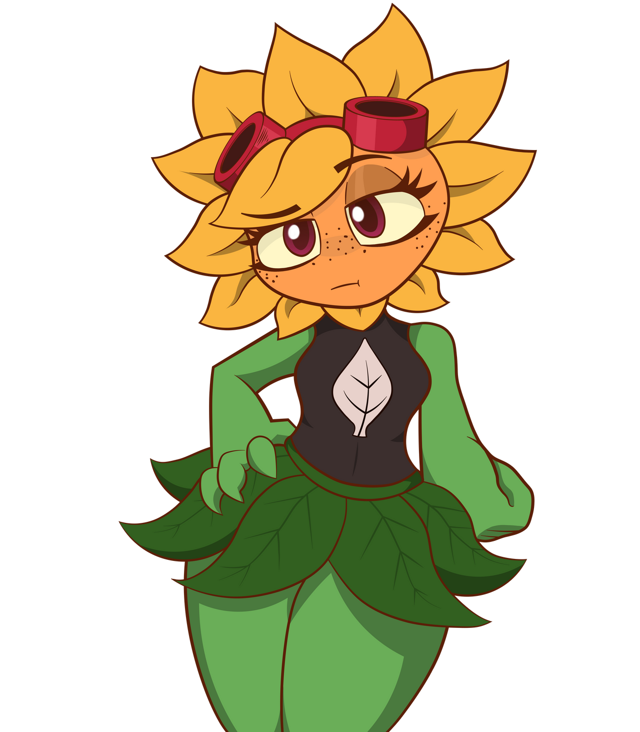 13 Tgtf Pvz Sunflower To Solar Flare By Drtrifire On Deviantart