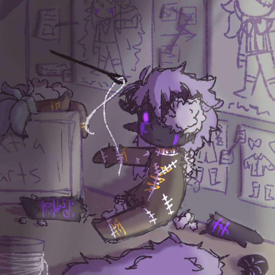 Stitched Up By Kiyan200 On Deviantart