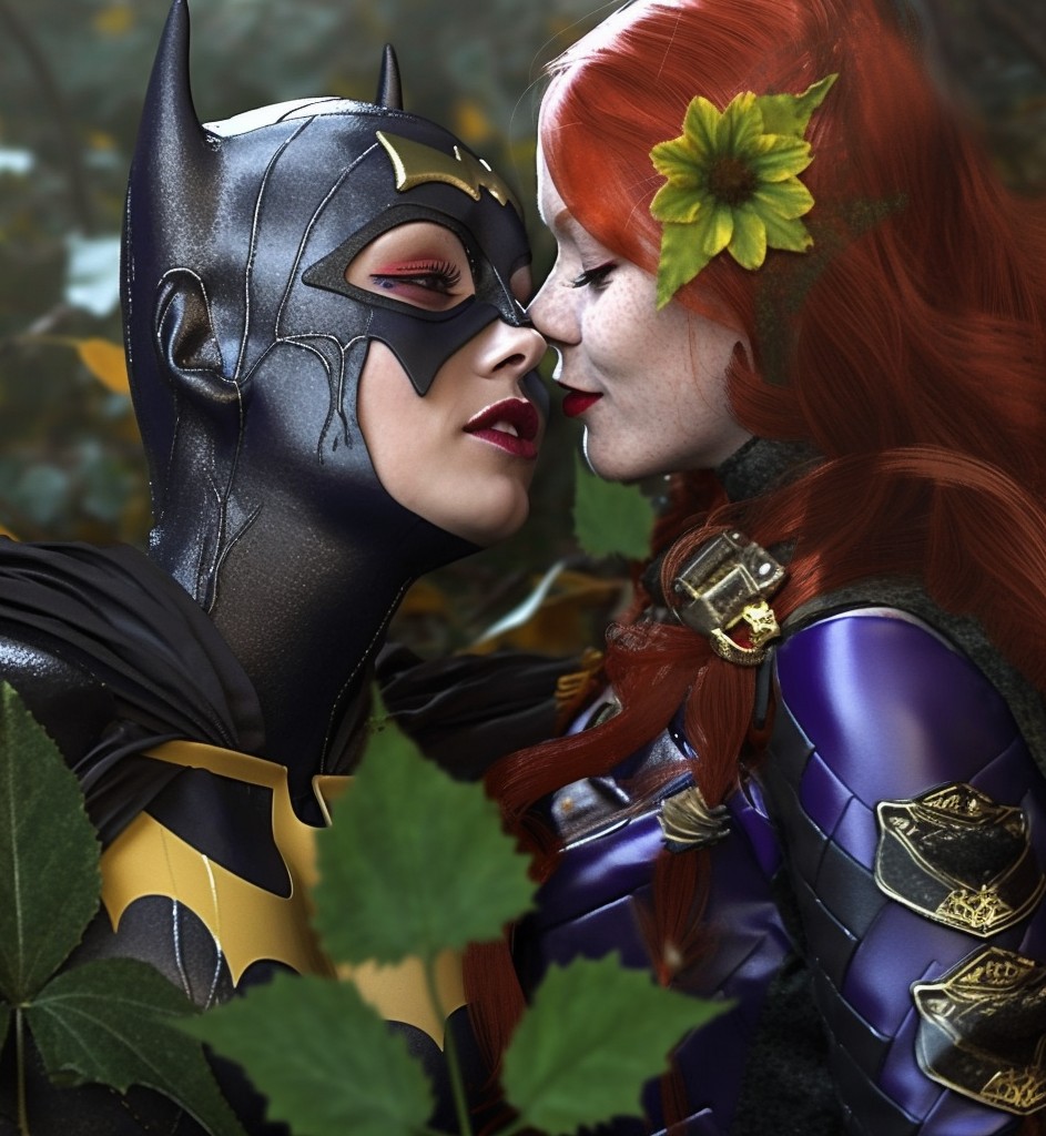 Batgirl Loves Poison Ivy 2 By Fellinlovewithagirl On Deviantart