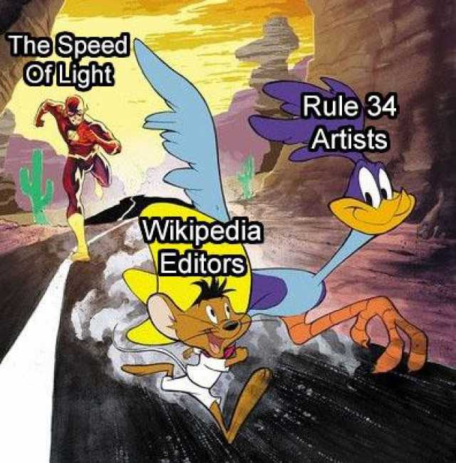 Rule 34 Artist And Wikipedia Editors By Danielghost515 On Deviantart