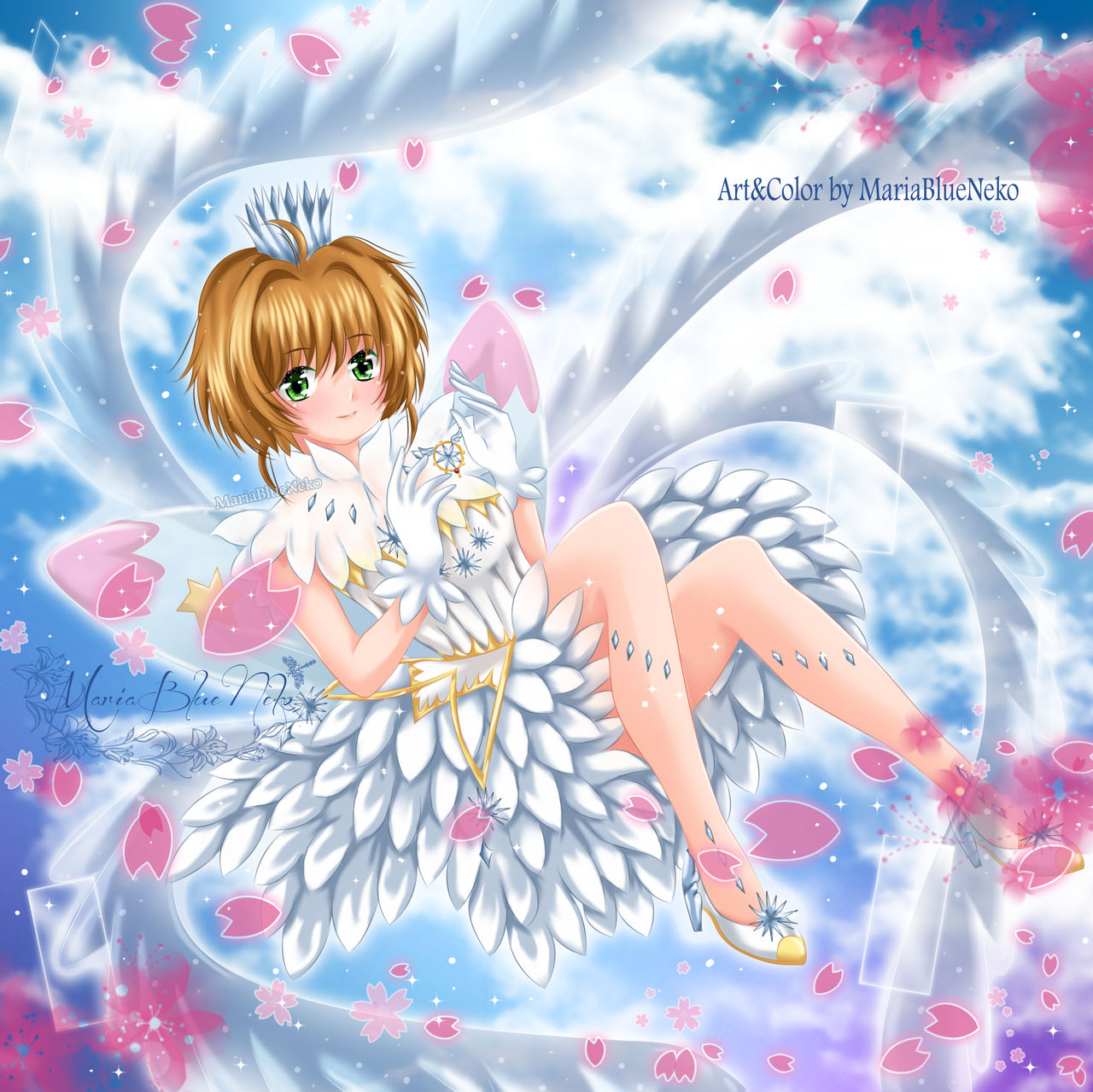 Sakura Fanart By Mariablueneko On Deviantart