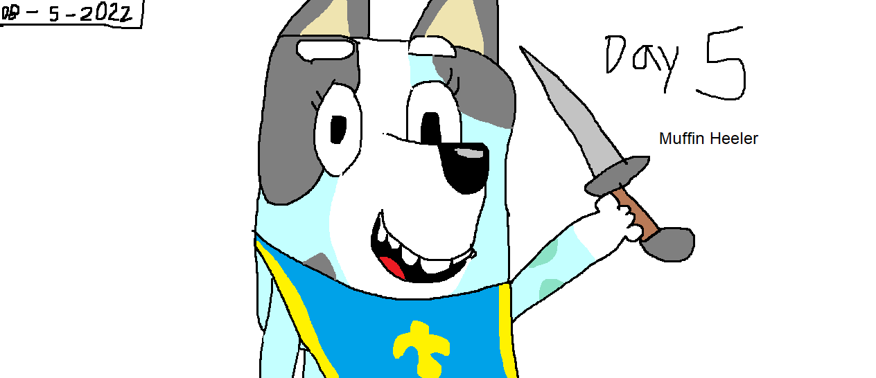 Day 5 Muffin Heeler By Huntertritter On Deviantart
