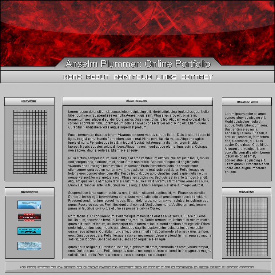 Old Layout 2 by PBSerpent on DeviantArt