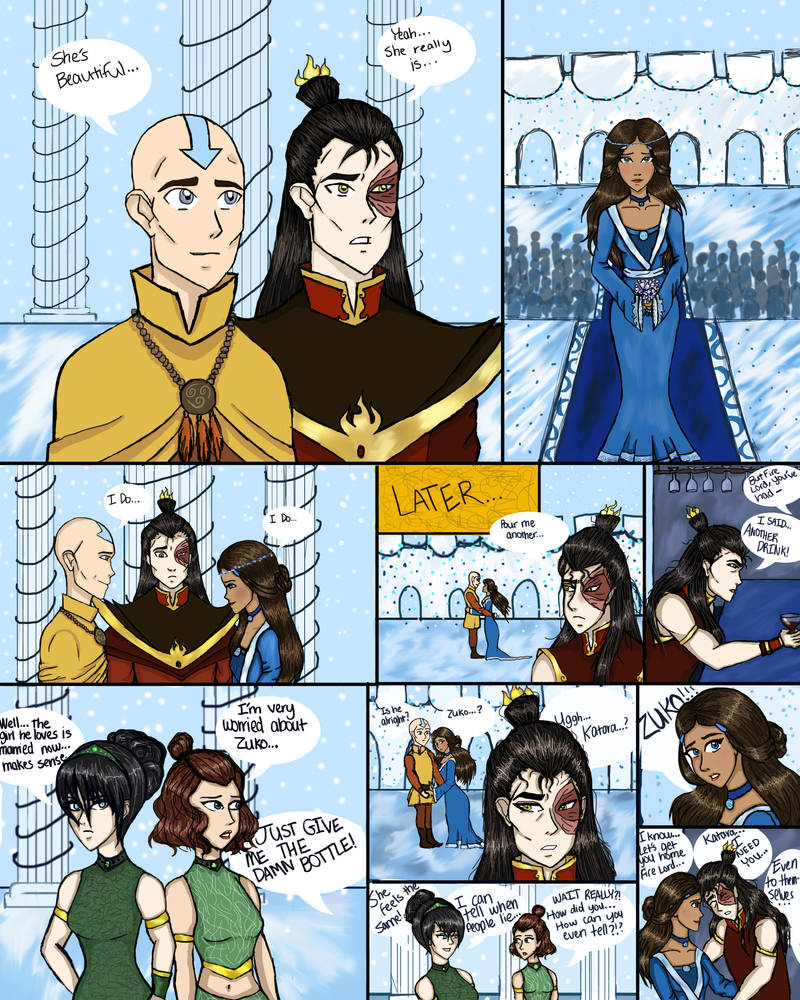 Zutara At Kataangs Wedding Headcanon Comic P1 By Thegirlinthefandom On Deviantart
