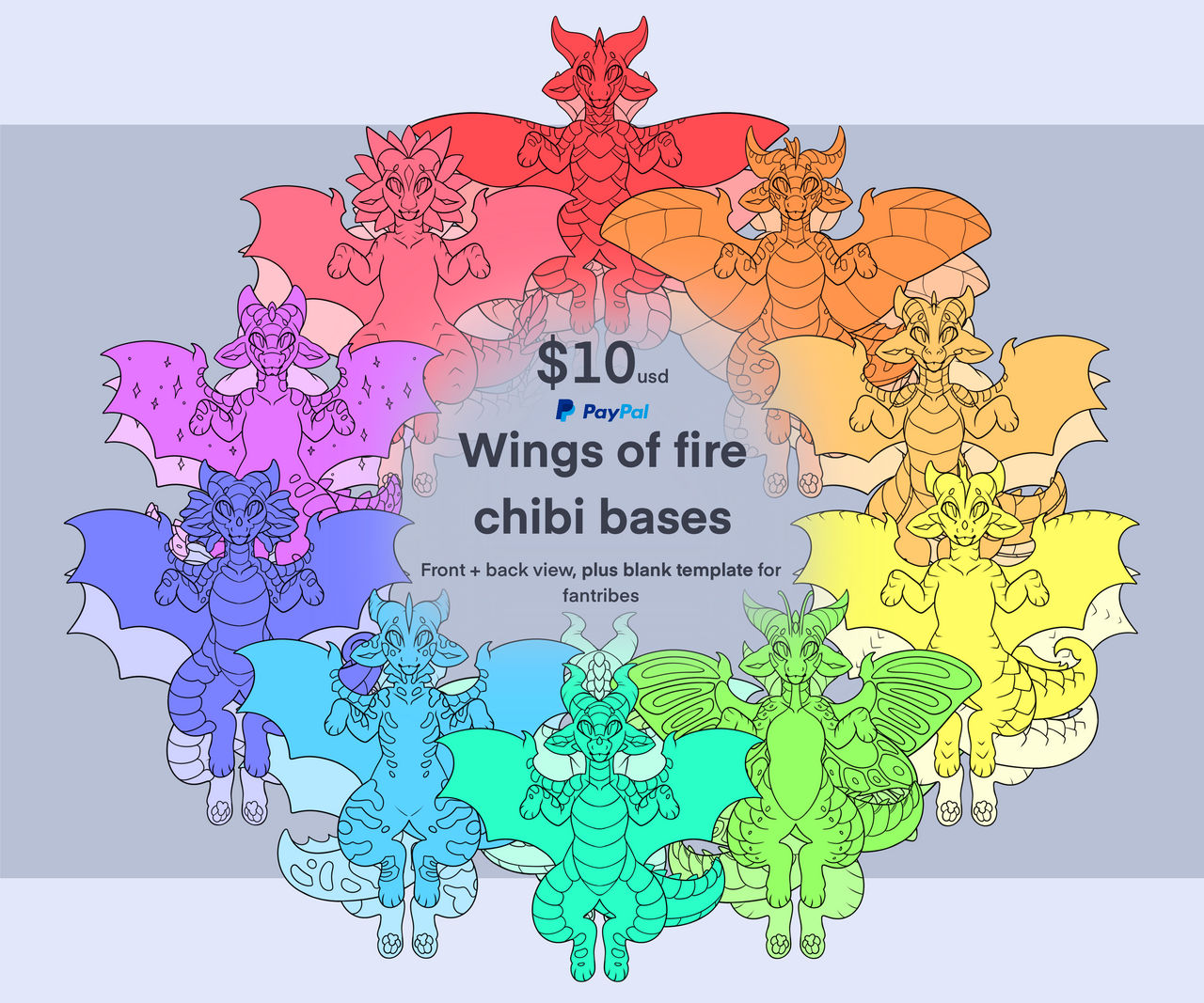 Wof chibi bases | All tribes by Moondocool on DeviantArt Wof chibi bases | All tribes by Moondocool on DeviantArt