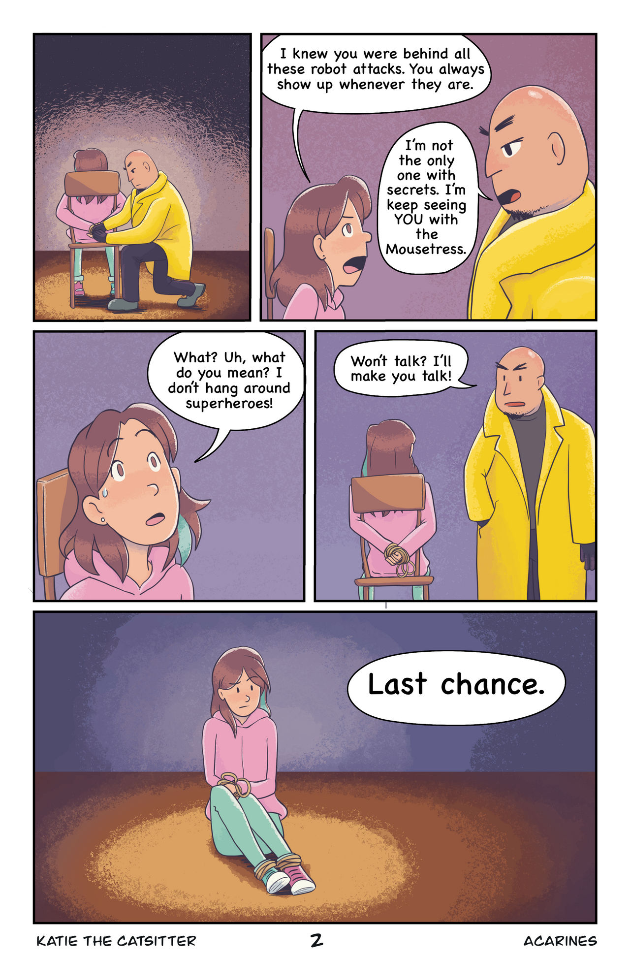 Katie The Catsitter Commission 2 3 By Acarines On Deviantart