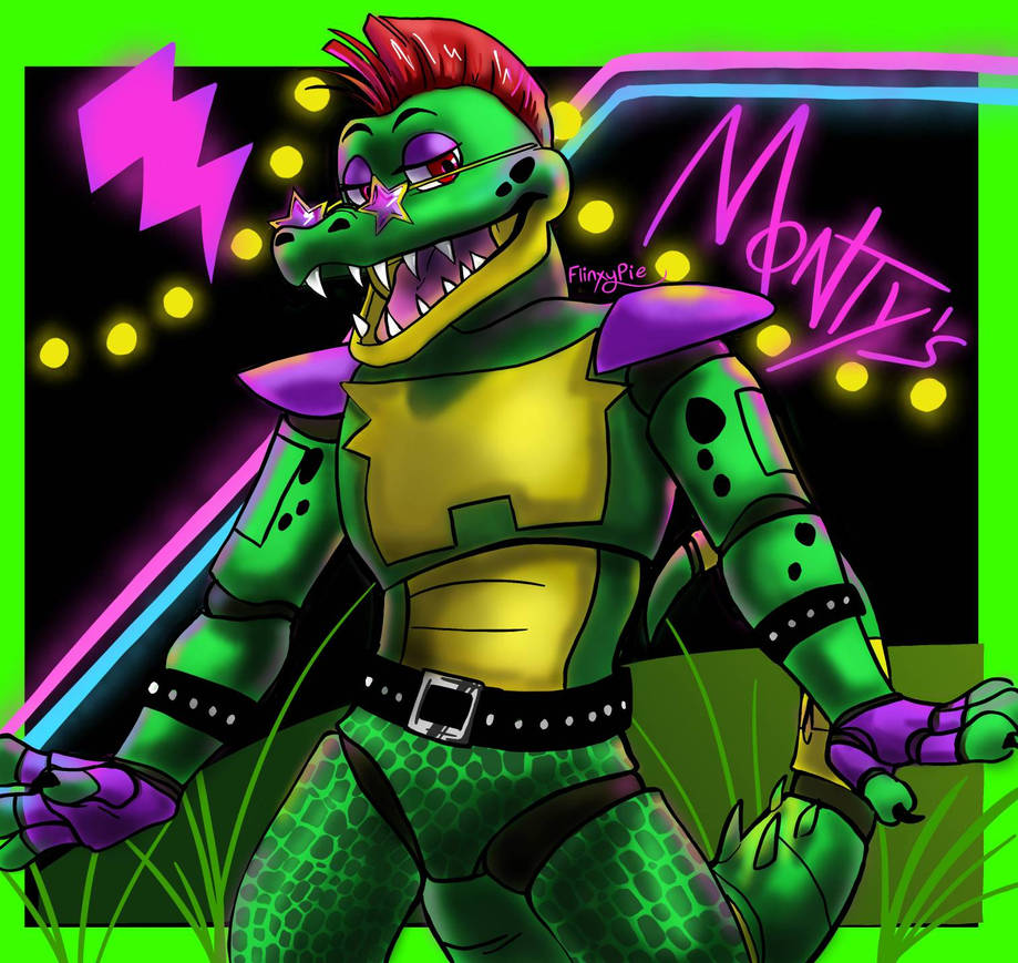 Monty Gator By Flinxypie On Deviantart