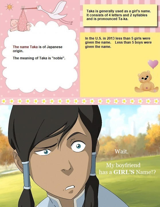 Legend of Korra Fanon - Takka Name Humor by MetroXLR on DeviantArt Legend of Korra Fanon - Takka Name Humor by MetroXLR on DeviantArt