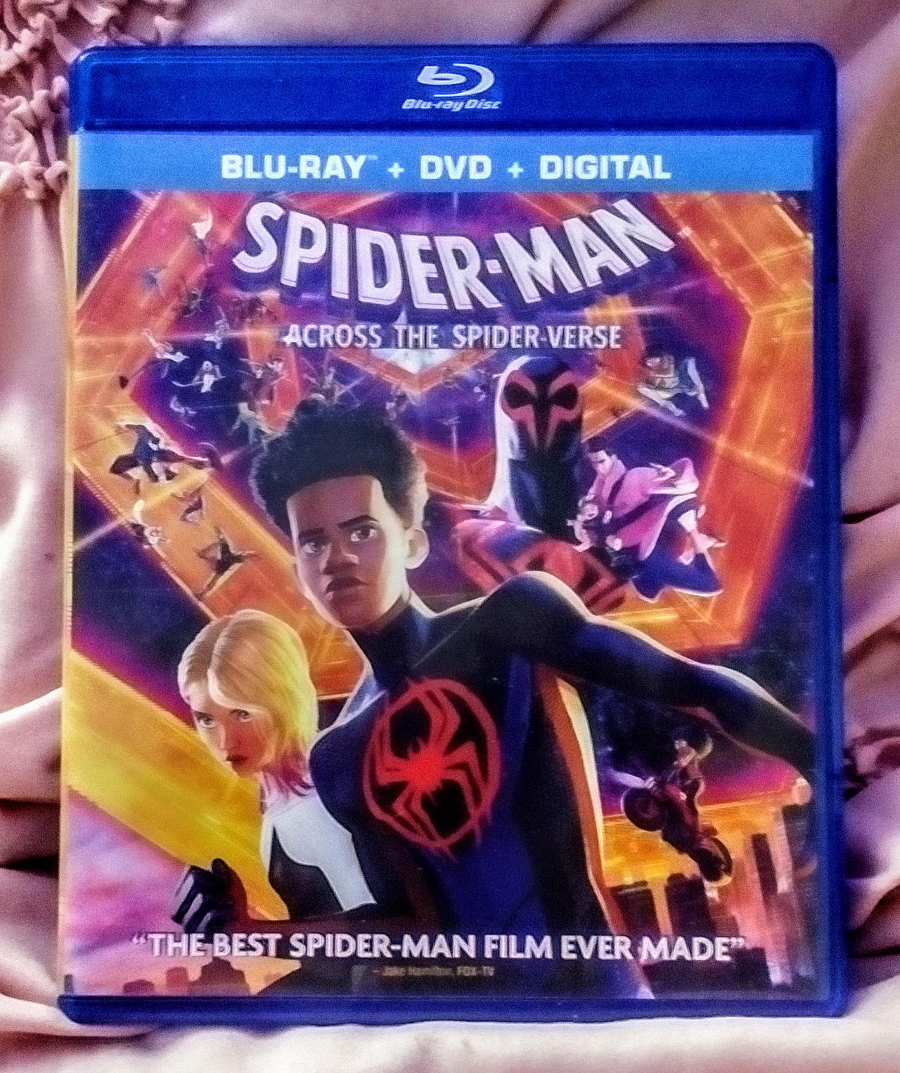 Spider Man Across The Spider Verse Blu Ray By Metroxlr On Deviantart