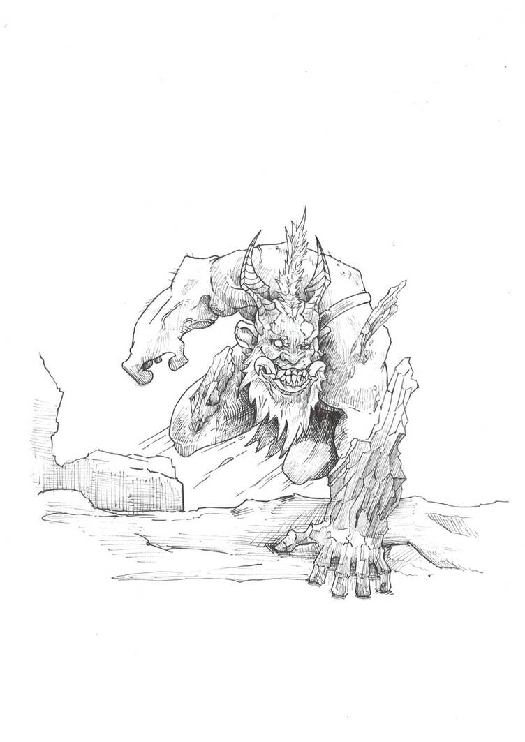 Ice Troll By Leosandrini On Deviantart