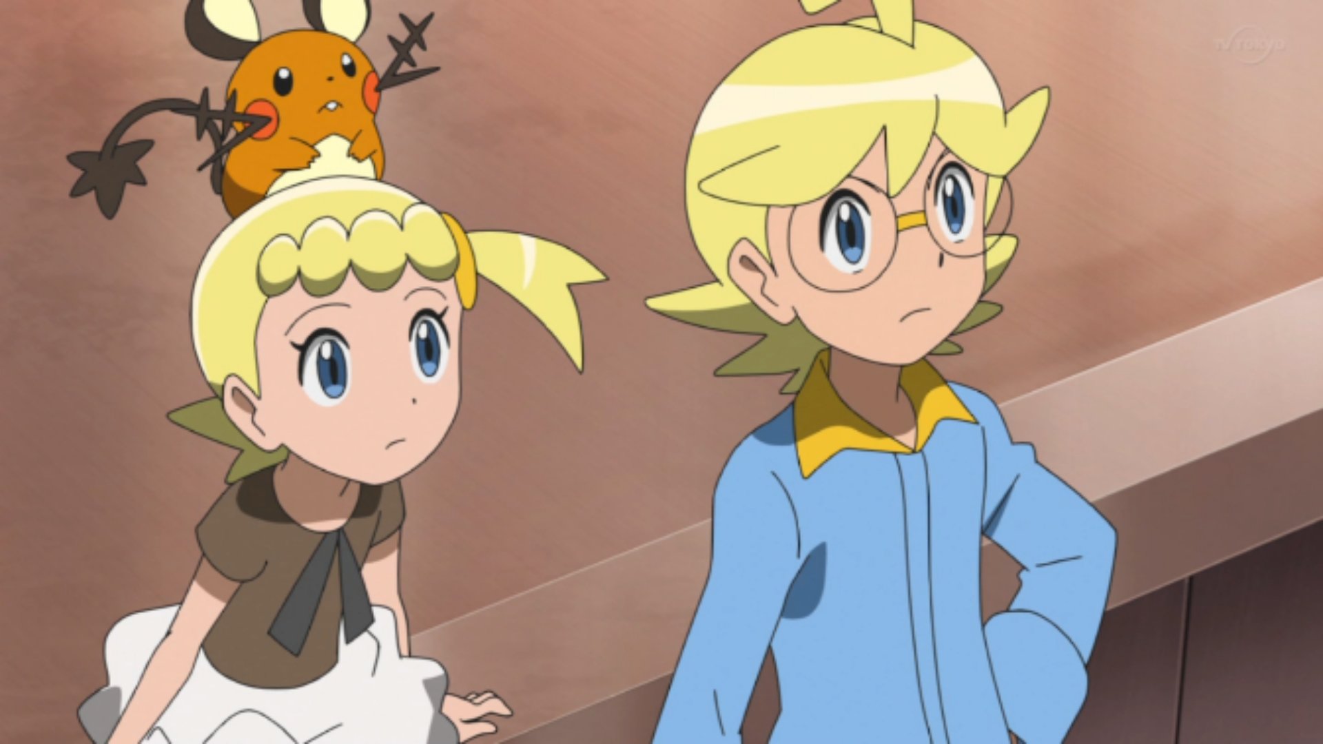 Clemont And Bonnie Watches Ashs Battle With Leon By Willdinomaster55