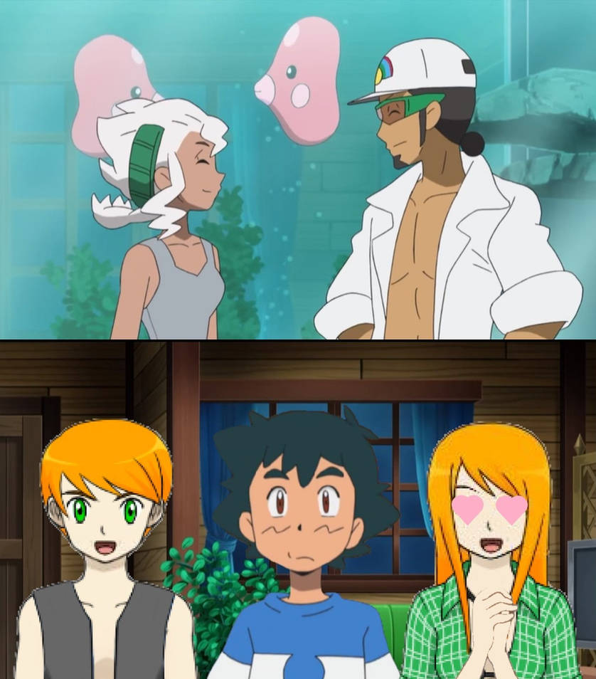 Pokemon Quest Kukui And Burnet Are Married By Willdinomaster55 On