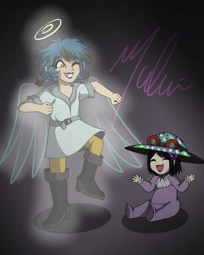Arcane Isha And Ana By Theumbramistress On Deviantart
