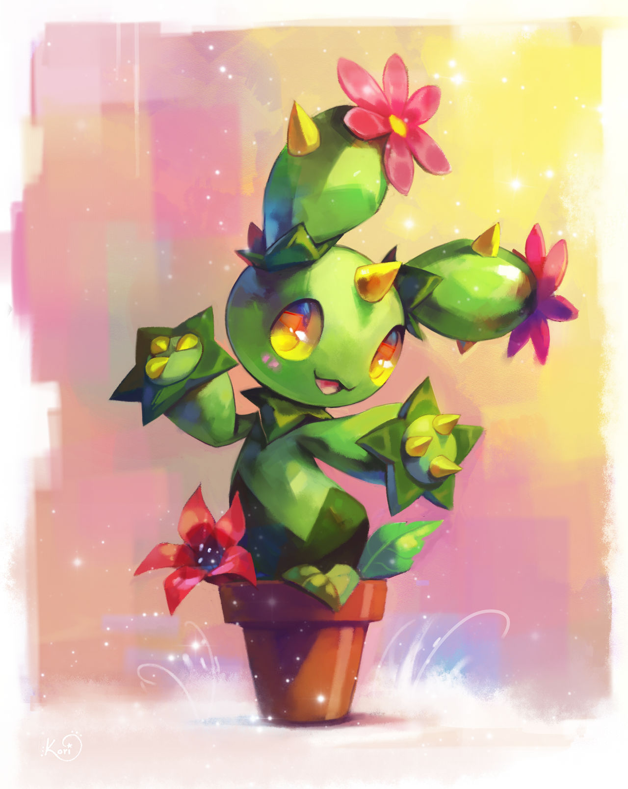Maractus In A Pot By Koriarredondo On Deviantart