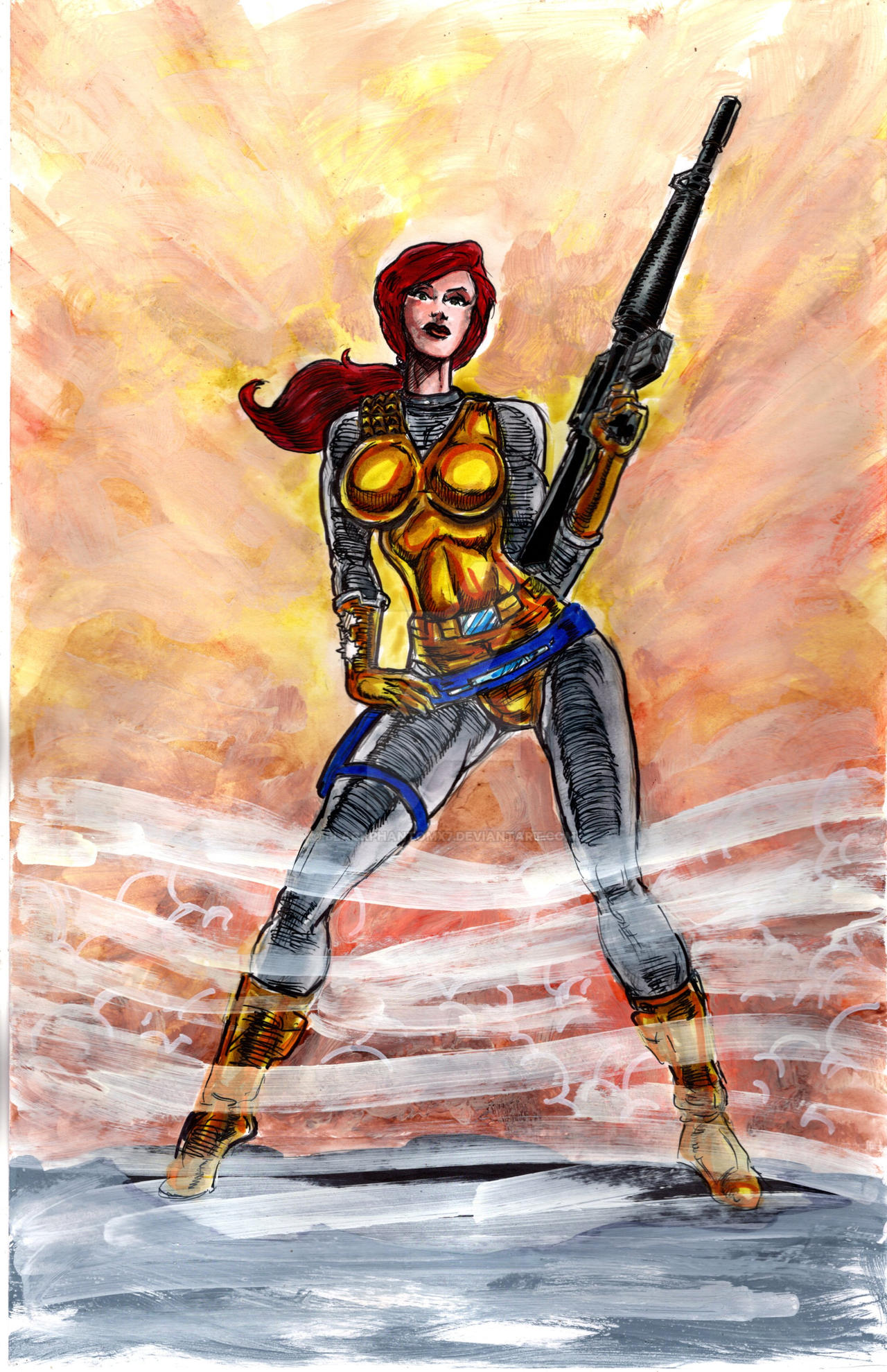 Scarlett Gi Joe 23330279 By Blackphantomx7 On Deviantart