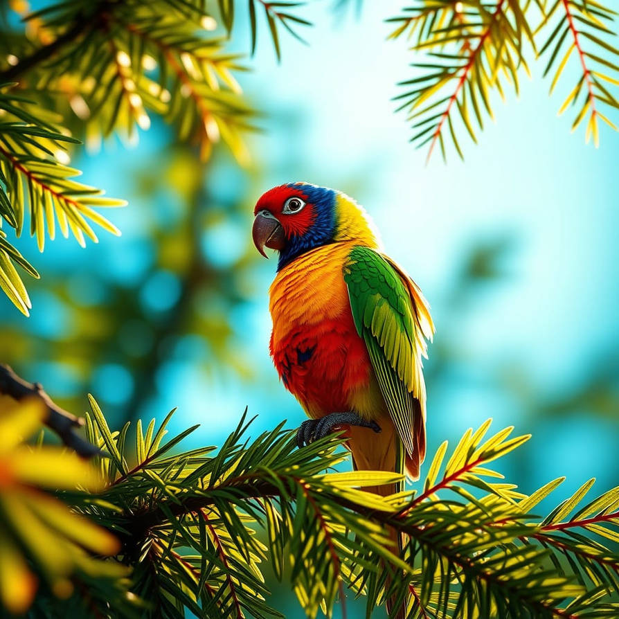 Sun Conure By Amysymilton7007 On Deviantart