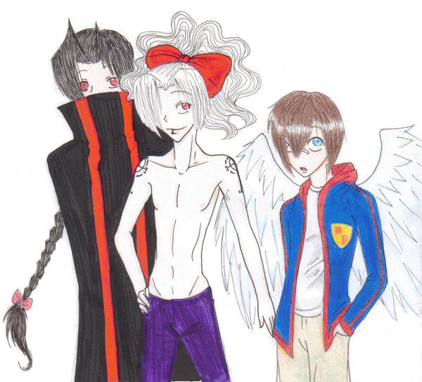 Mam, Dar, and Alex by NikaGika on DeviantArt