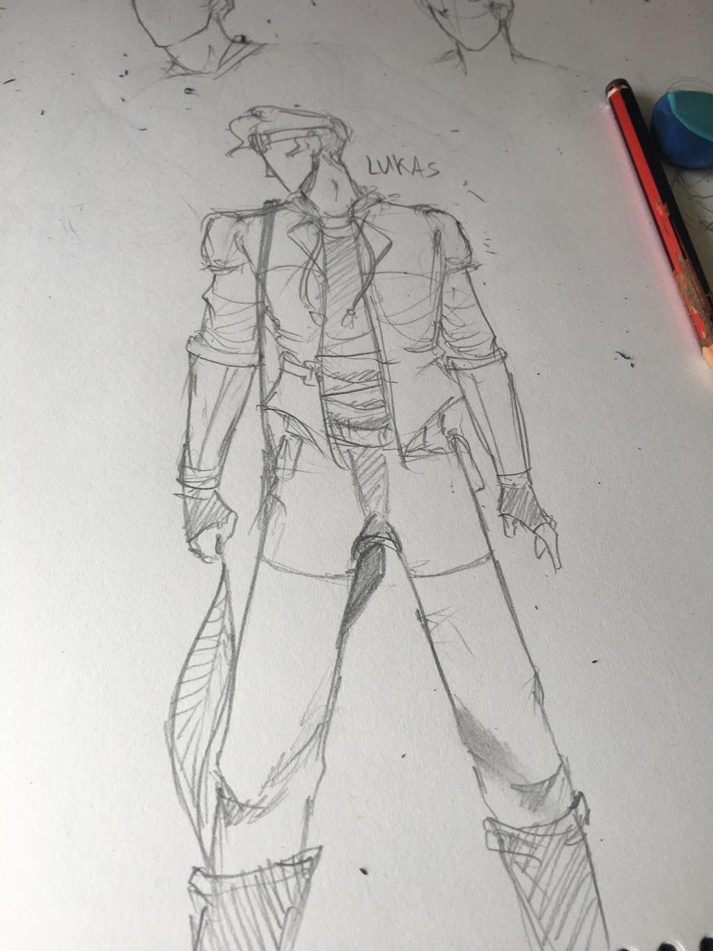 Lukas Sketch By Norvadier On Deviantart