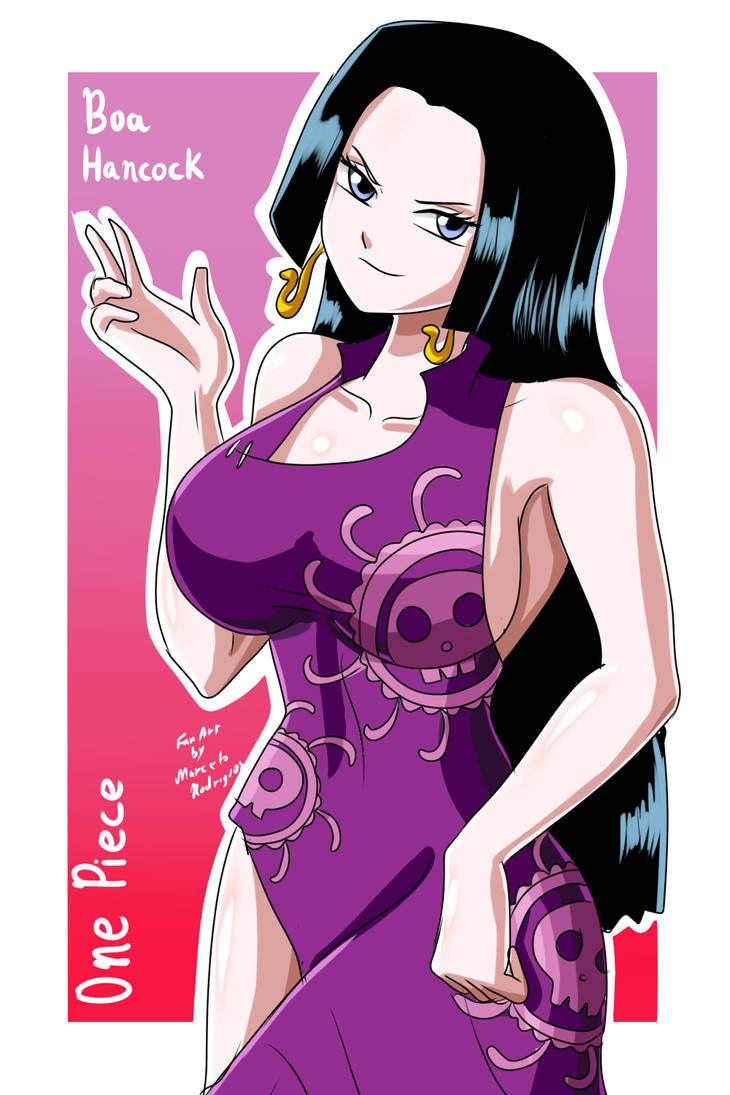 Boa Hancock One Piece By Rodriguesd Marcelo On Deviantart