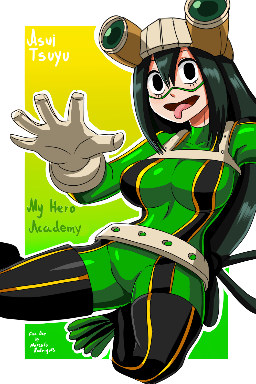 Asui Tsuyu My Hero Academia By Rodriguesd Marcelo On Deviantart