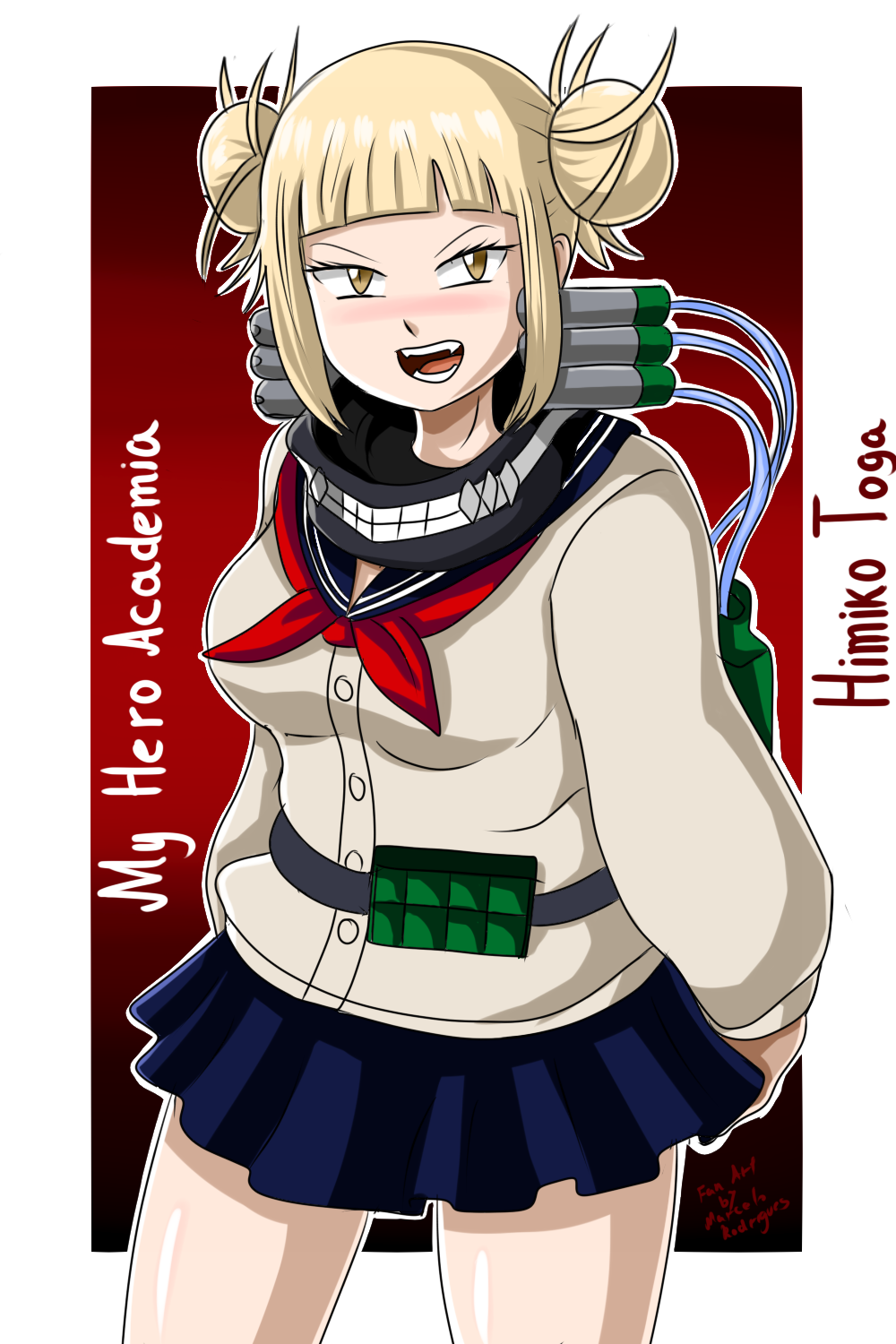 Himiko Toga My Hero Academia By Rodriguesd Marcelo On Deviantart