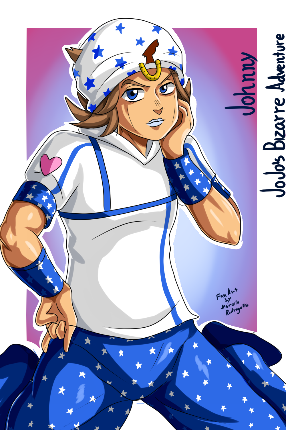 Johnny Joestar Jojos Bizarre Adventure By Rodriguesd Marcelo On Deviantart