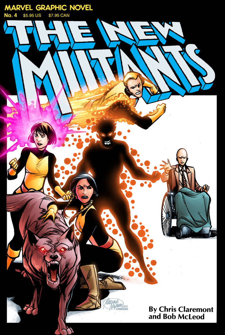 New Mutants Anniversary Comic Cover Remake By Hernancabrera On Deviantart