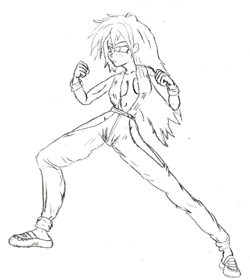 Fighter Girl 01 By Sucht17 On Deviantart