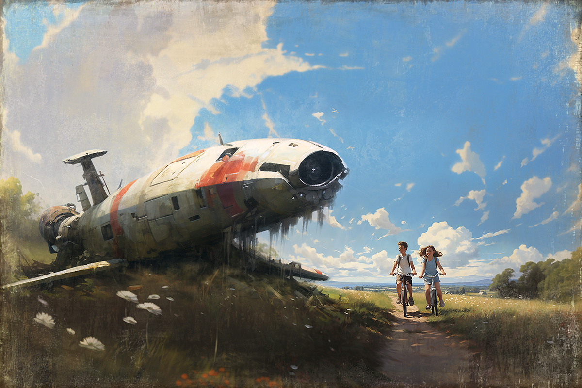 Abandoned Robot Wreckage On The Beach By Jannix77 On Deviantart
