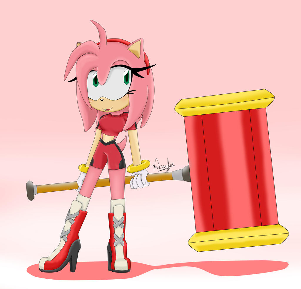 Amy Rose Hammer By Amylie10 On Deviantart