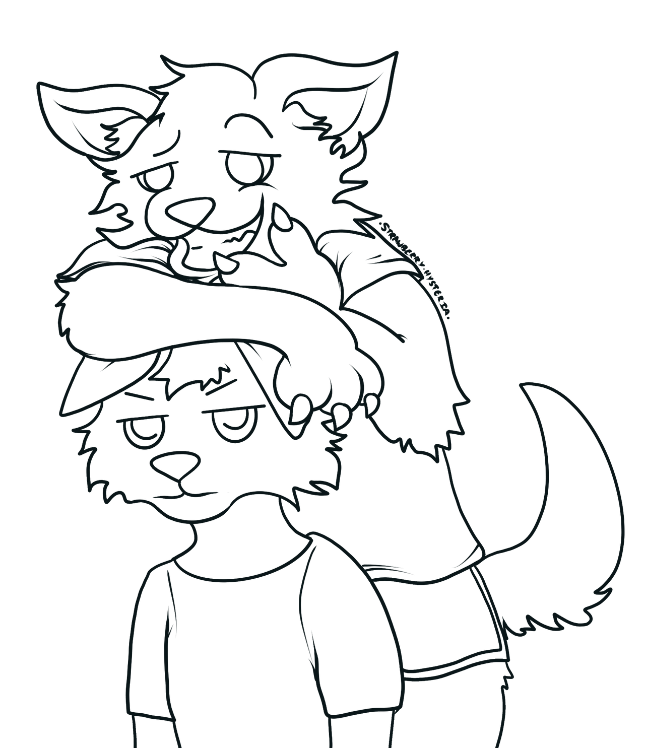 Furry Base By Strawberryhysteria On Deviantart