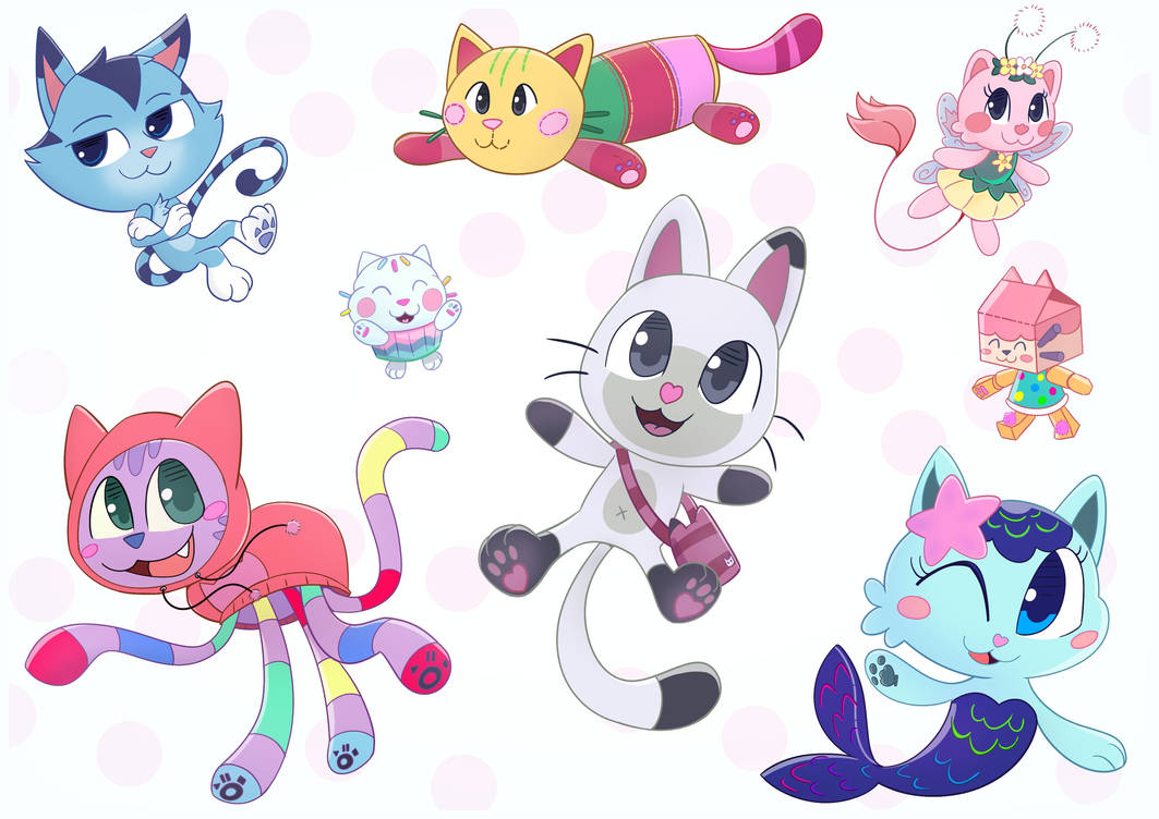Gabby cats by Deadny on DeviantArt Gabby cats by Deadny on DeviantArt