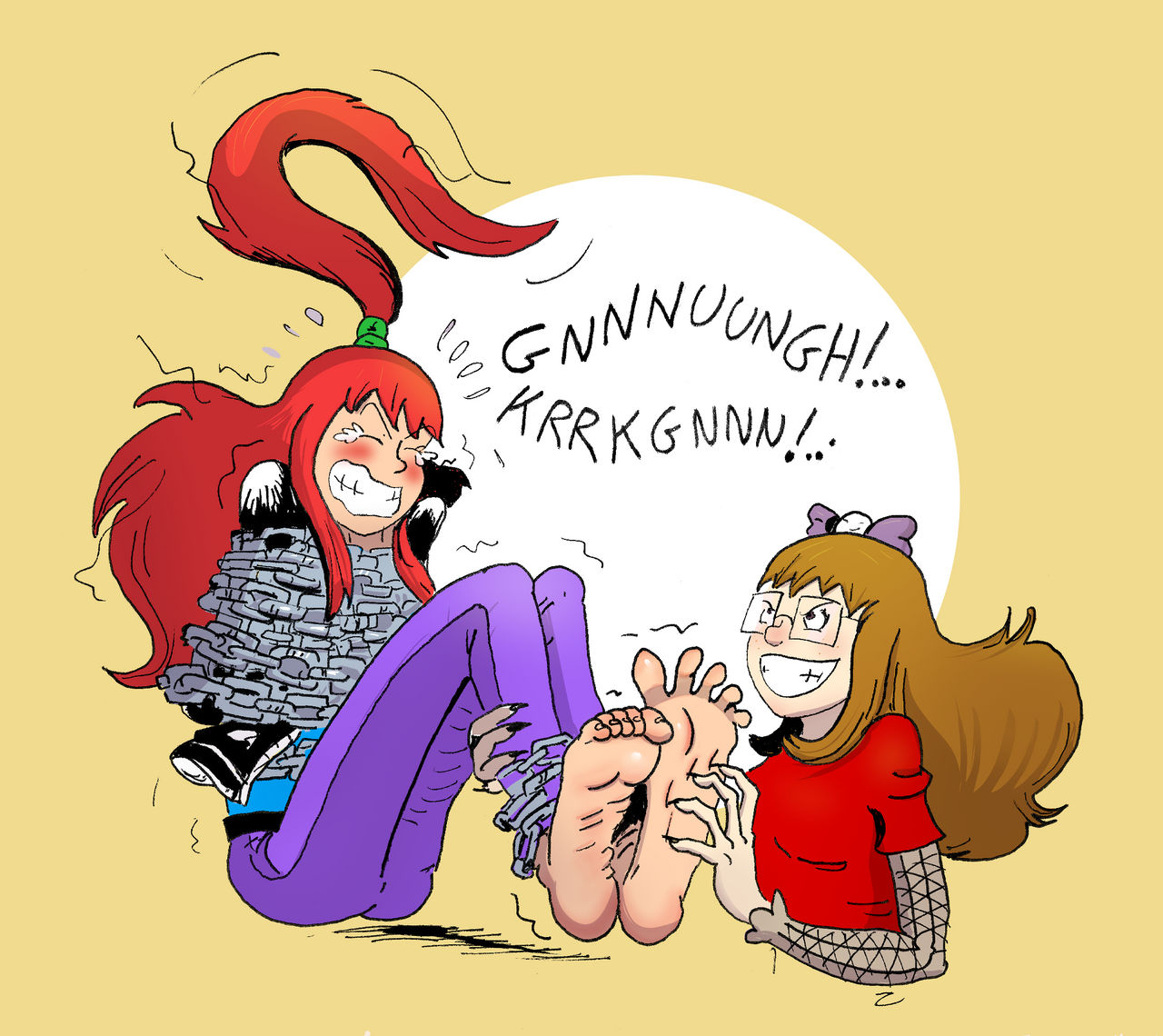 Jude Tickling Jess By Zahog On Deviantart