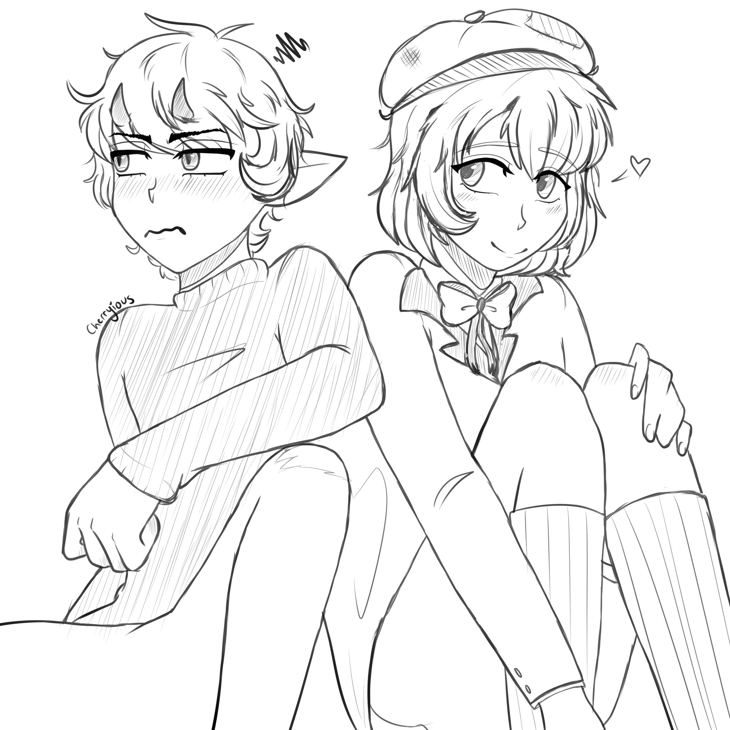 Pip N Damien By Cherryiious On Deviantart