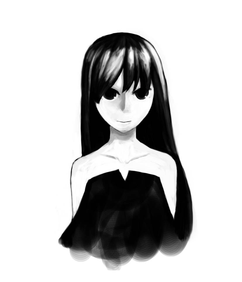Dark Haired Girl By Kisetuhazure123 On Deviantart