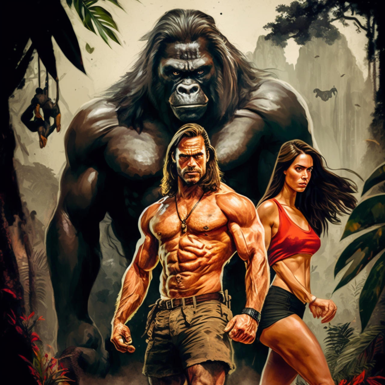Modern Tarzan And Jane By Jubaleisson On Deviantart