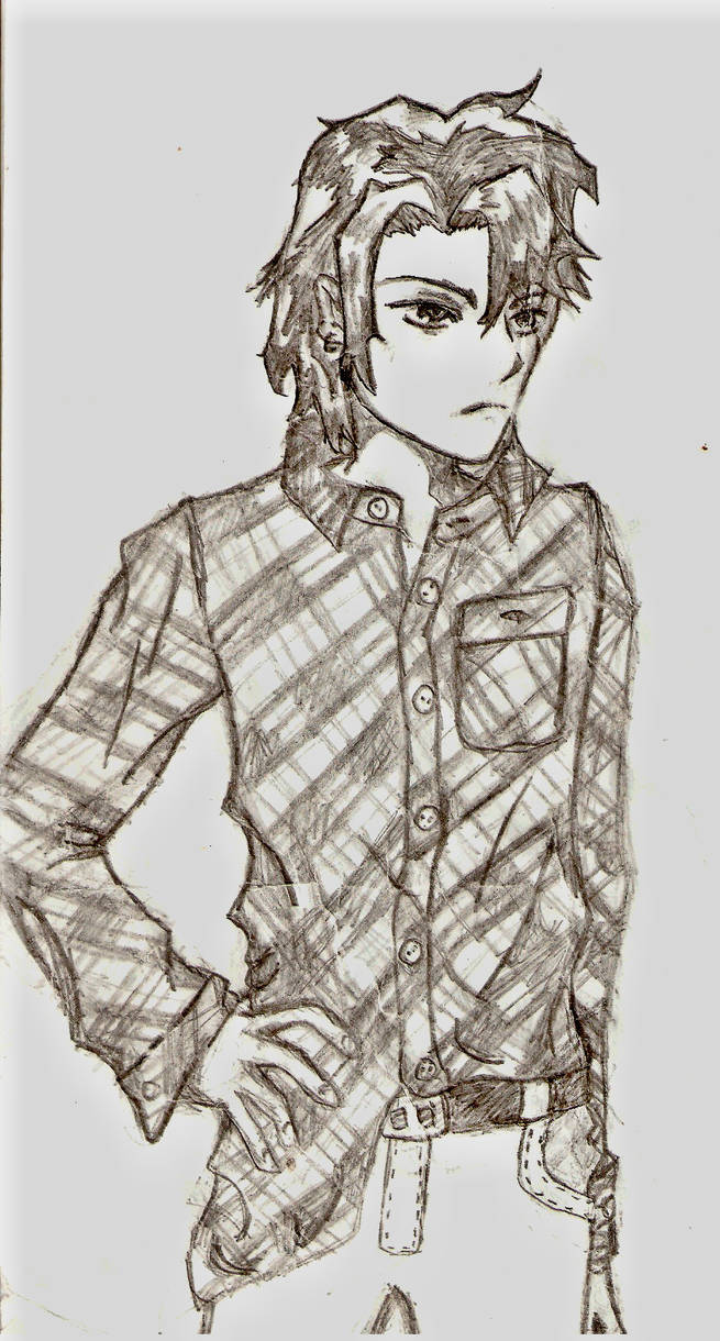 Guy In Flannel Shirt By Goku Lover On Deviantart