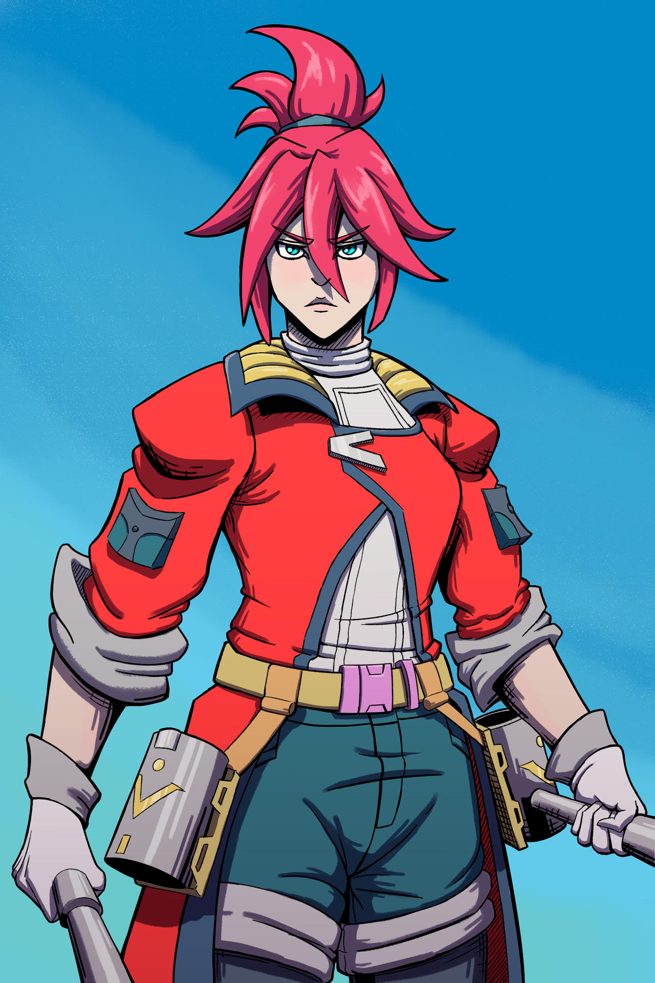 Korsica from Hi-Fi Rush by AChavezArt on DeviantArt Korsica from Hi-Fi Rush by AChavezArt on DeviantArt