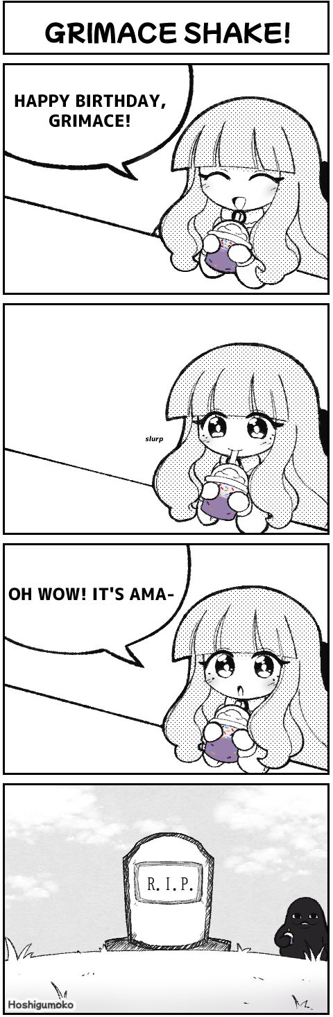 Grimace Shake By Hoshigumoko On Deviantart