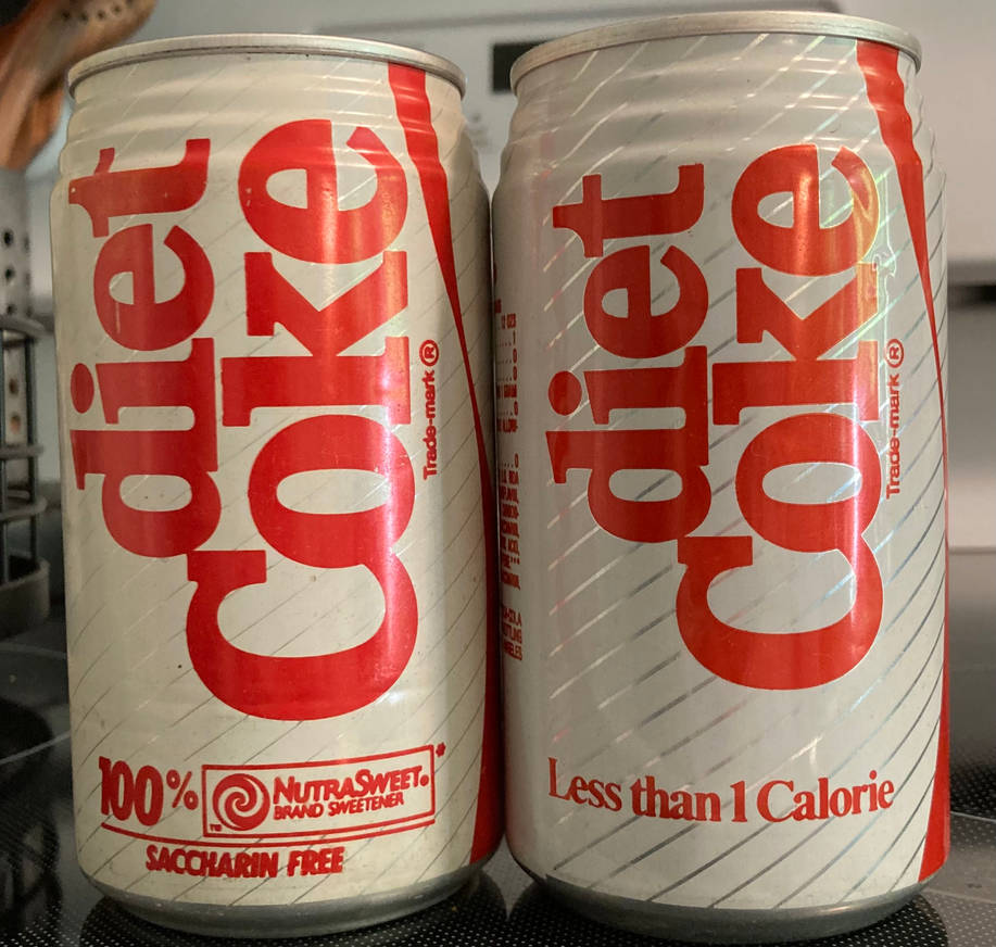 Diet Coke Cans 1980s By Bogusdude On Deviantart