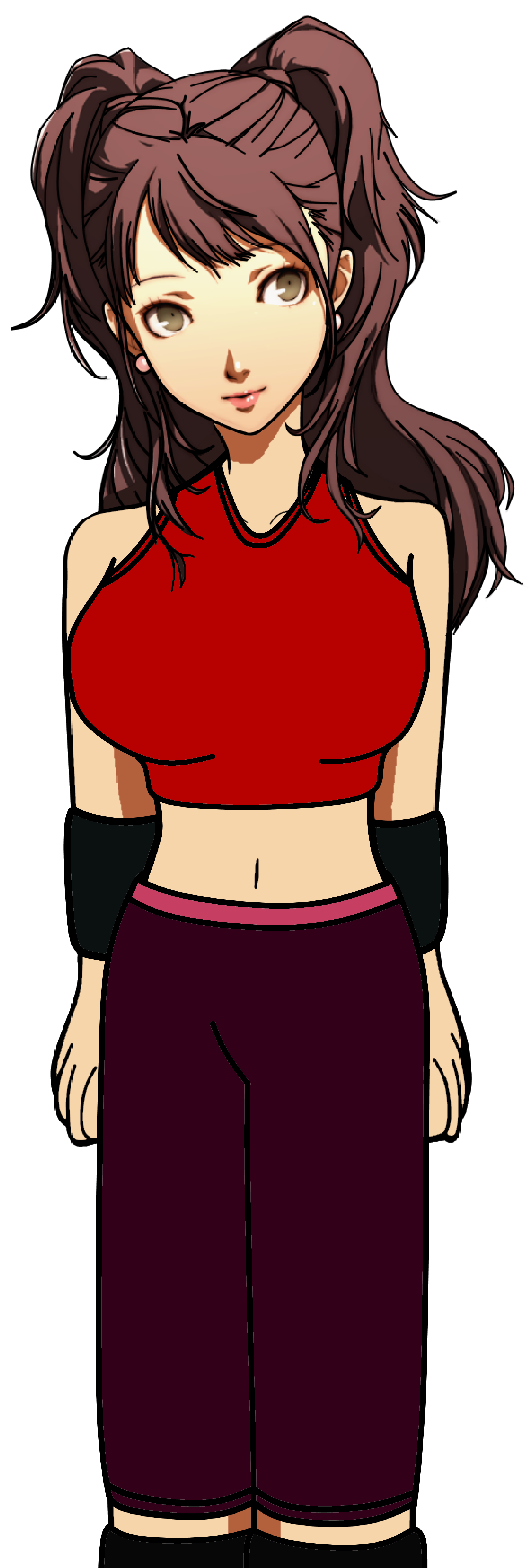Rise Kujikawa With Yoga Gymnast Outfit 1 By Adrianoramosofht On Deviantart