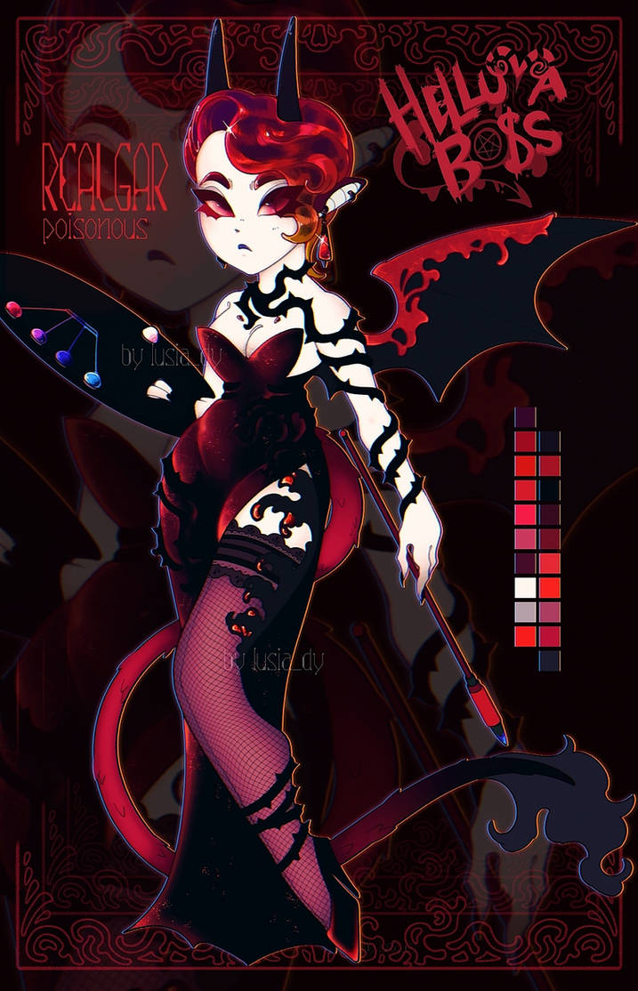 Hazbin Hotel Helluva Boss Adoptable Open By Lusiady On Deviantart