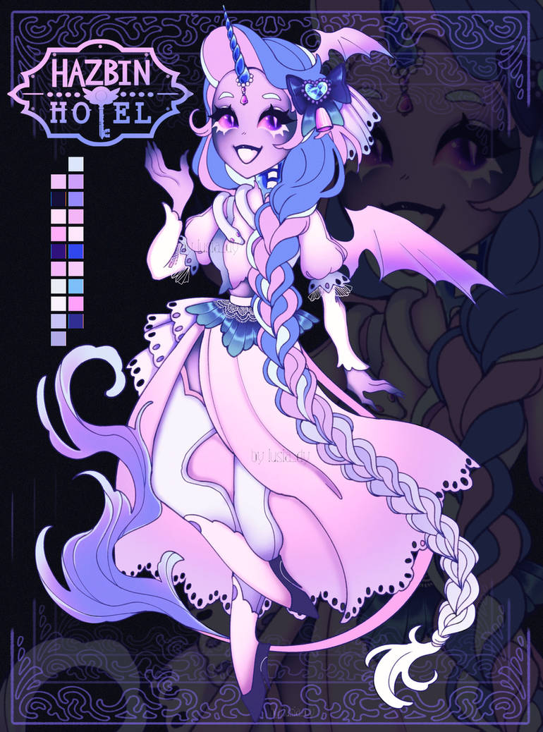 Hazbin Hotel Helluva Boss Adoptable Closed By Lusiady On Deviantart