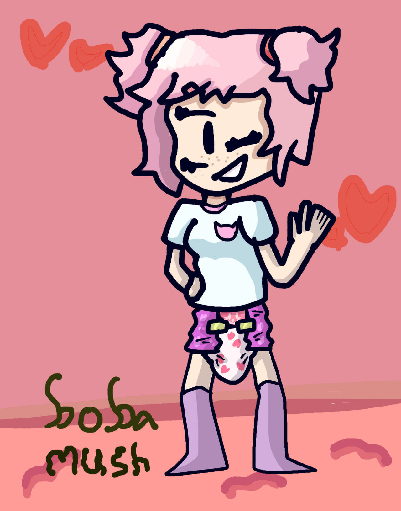Abdl Doki Doki Literature Club Natsuki In Diaper By Bobamush On Deviantart