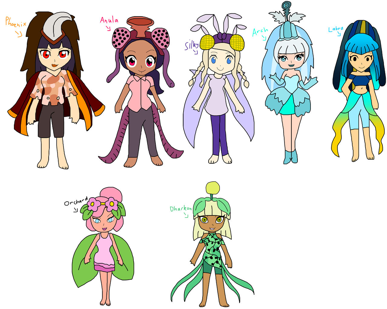 All Seven Hero 108 OCs By Phoebeartfulgirl992 On DeviantArt all-seven-hero-108-ocs-by-phoebeartfulgirl992-on-deviantart