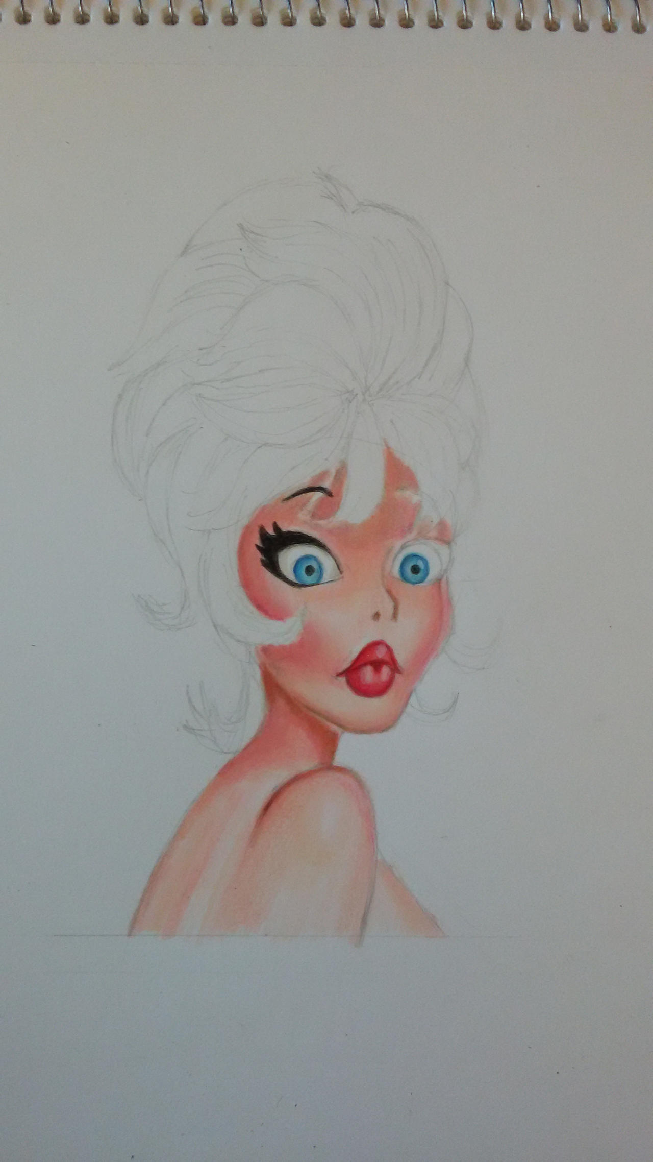 Step 5 Little Annie Fanny Adding Eye Detail By Sftoon On Deviantart