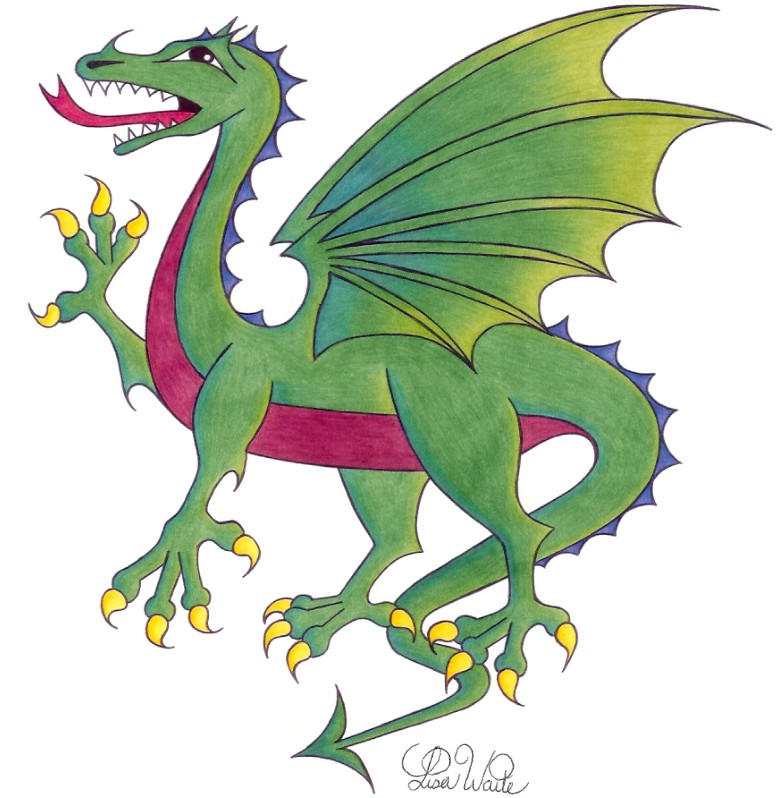 Flying Dragon 2 by ArtByLThompson on DeviantArt