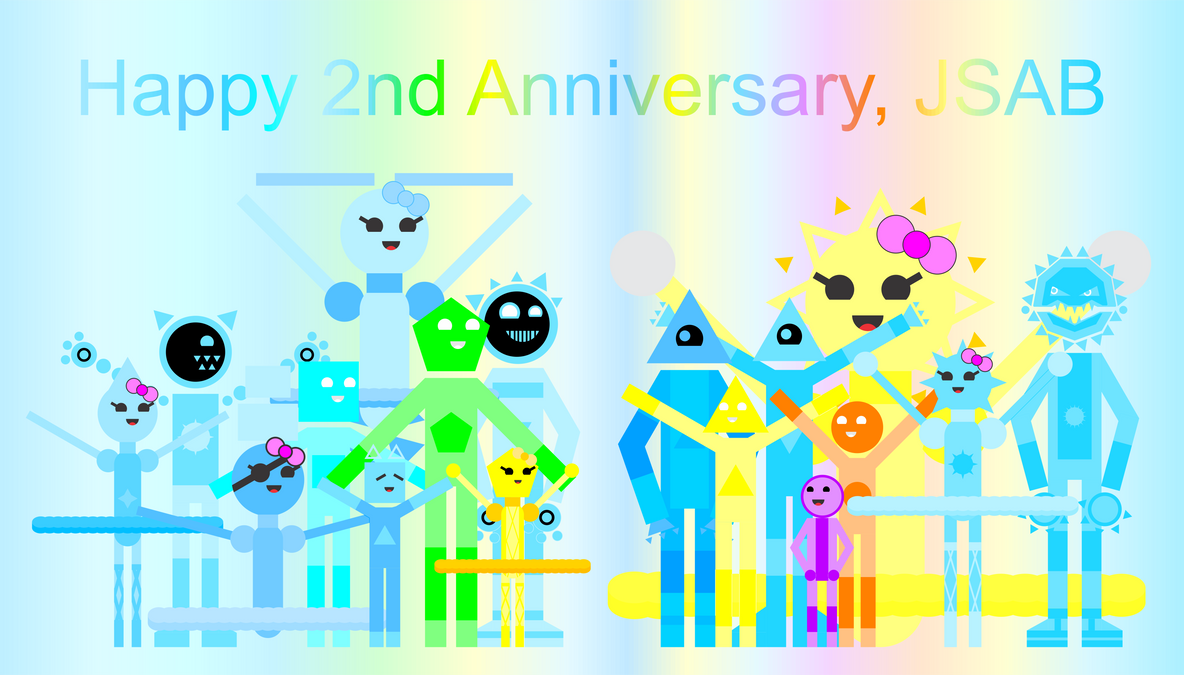 Happy 2nd Anniversary, JSAB by jordanli04 on DeviantArt Happy 2nd Anniversary, JSAB by jordanli04 on DeviantArt