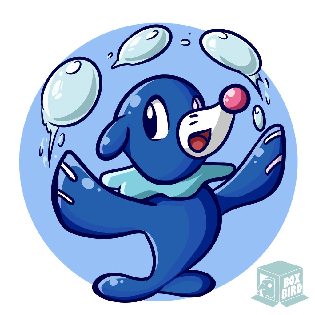 At Popplio By Elcajarito On Deviantart