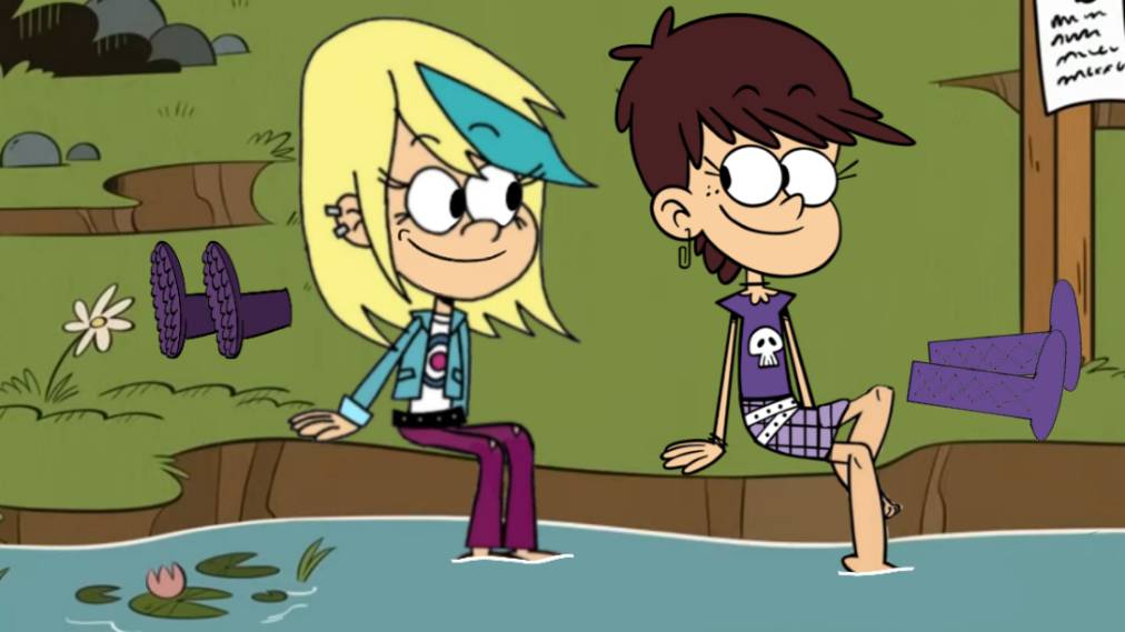 Luna And Sam Sit By Lake By Sepilloiscool1234 On Deviantart